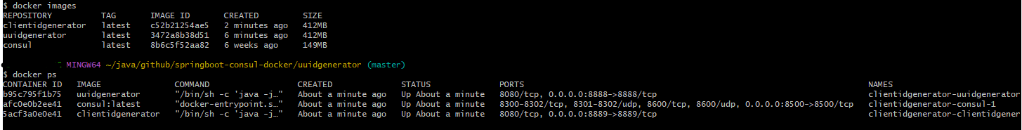 Discover Containerized Spring Boot Microservices Using Consul